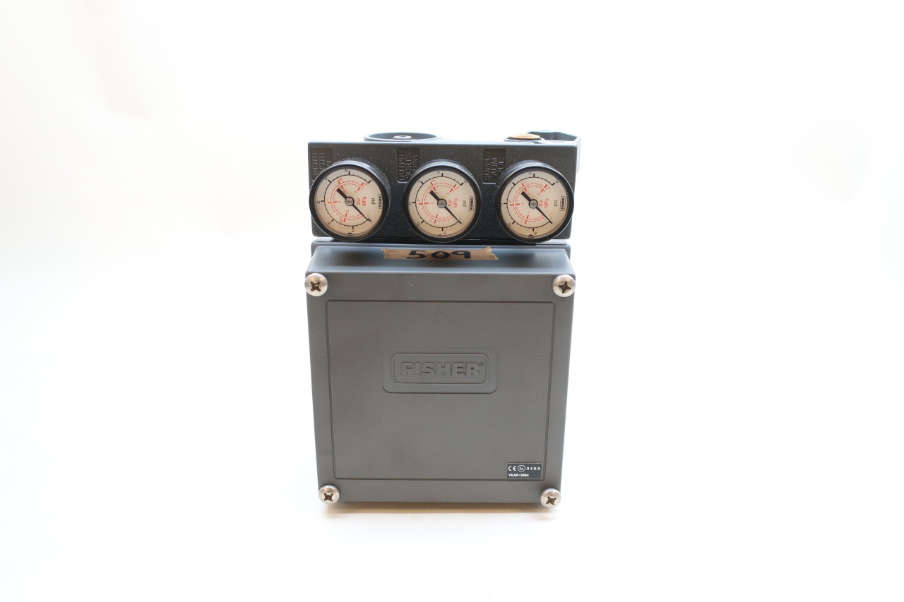 FISHER FS-3582-12 0-60PSI 1/4 X 3/8IN NPT PNEUMATIC VALVE POSITIONER ...