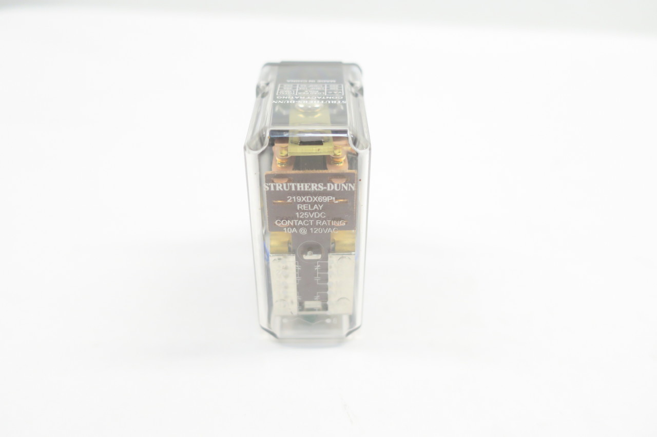 STRUTHERS-DUNN 219XDX69PL 125V-DC PLUG-IN RELAY - MRO INDUSTRIAL