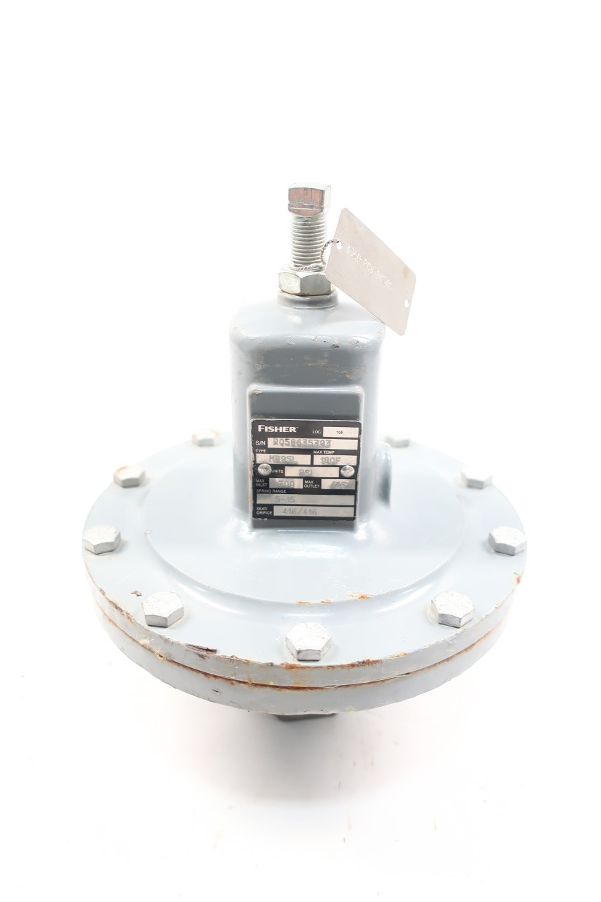 FISHER MR95L 5-15PSI THREADED 1/2IN NPT PRESSURE REDUCING REGULATOR ...