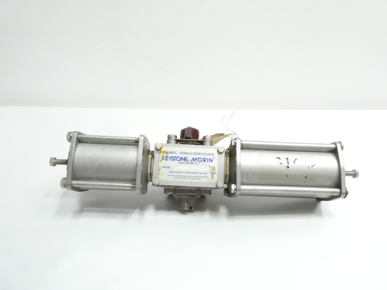 KEYSTONE S-003U-D000 HYDRAULIC ROTARY PNEUMATIC VALVE ACTUATOR - MRO ...