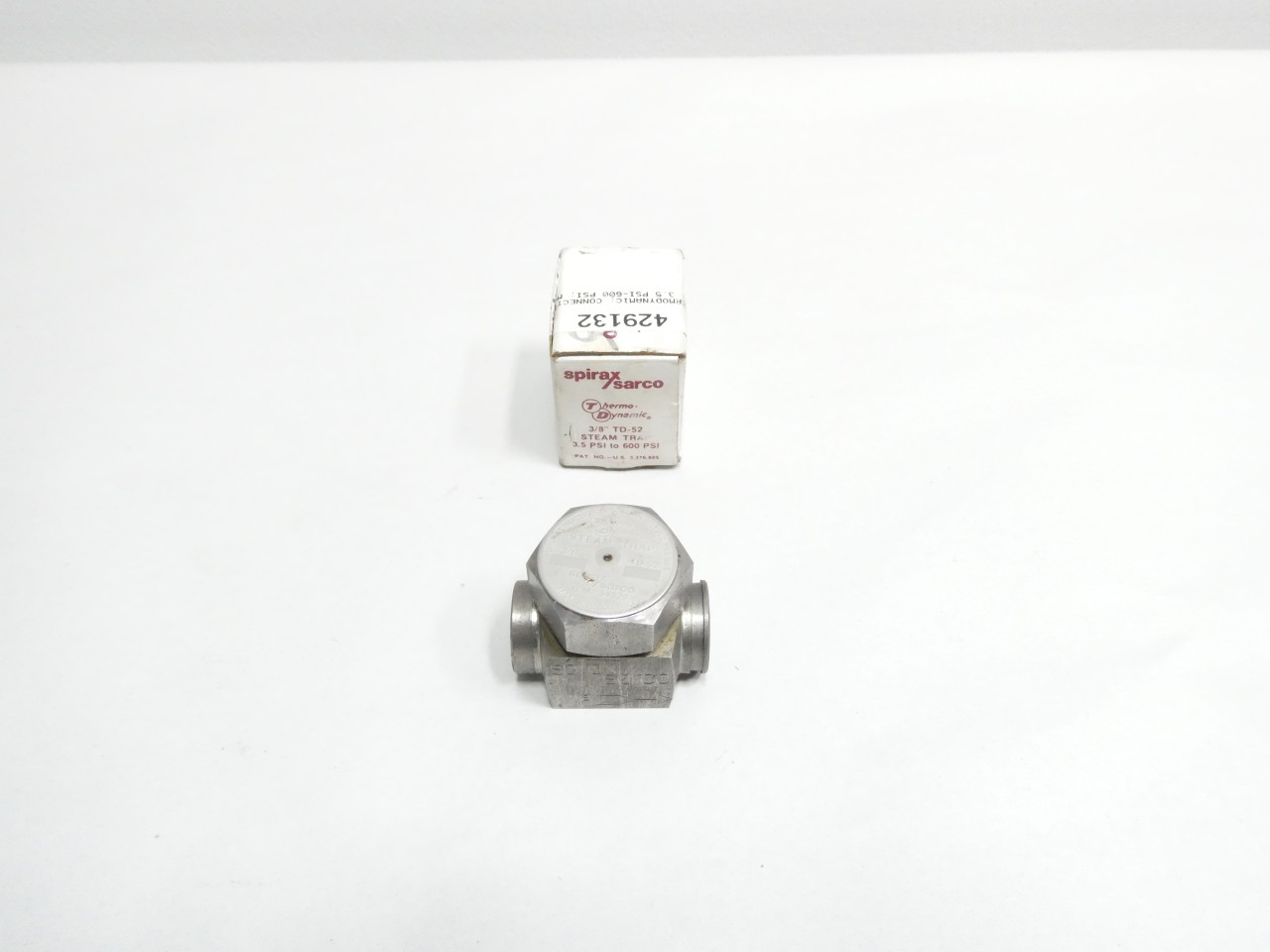 SPIRAX SARCO TD-52 THERMO-DYNAMIC STAINLESS THREADED 600PSI 3/8IN NPT ...