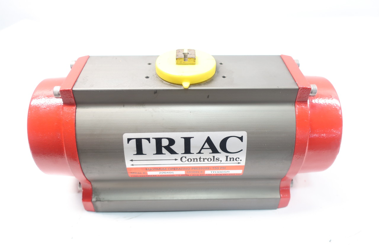 TRIAC TR300SR 150PSI PNEUMATIC VALVE ACTUATOR - MRO INDUSTRIAL