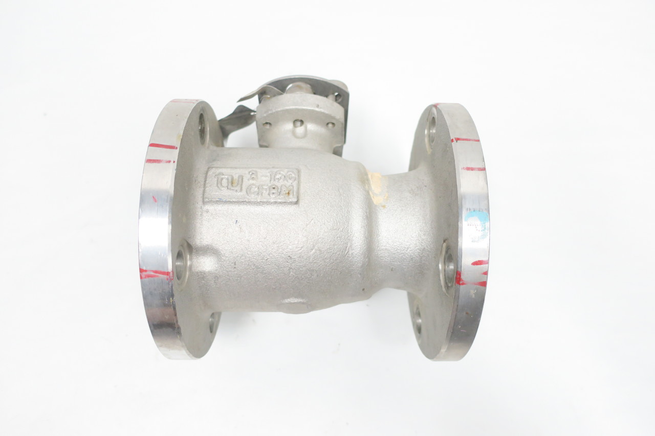 TY VALVE U106RF0910 150 STAINLESS FLANGED 3IN BALL VALVE - MRO INDUSTRIAL