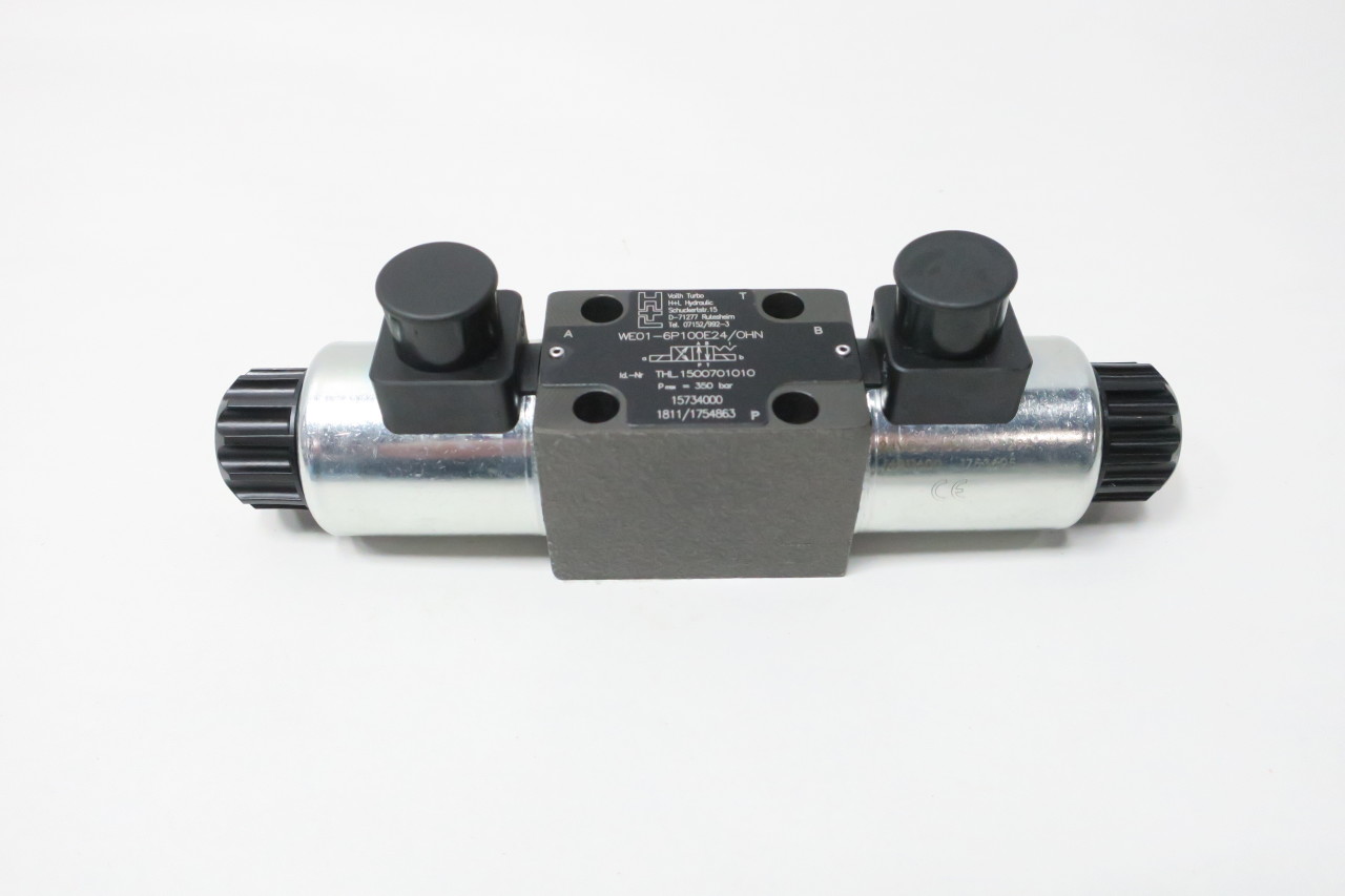 HL HYDRAULIC WE01-6P100E24/OHN 24V-DC SOLENOID VALVE - MRO INDUSTRIAL