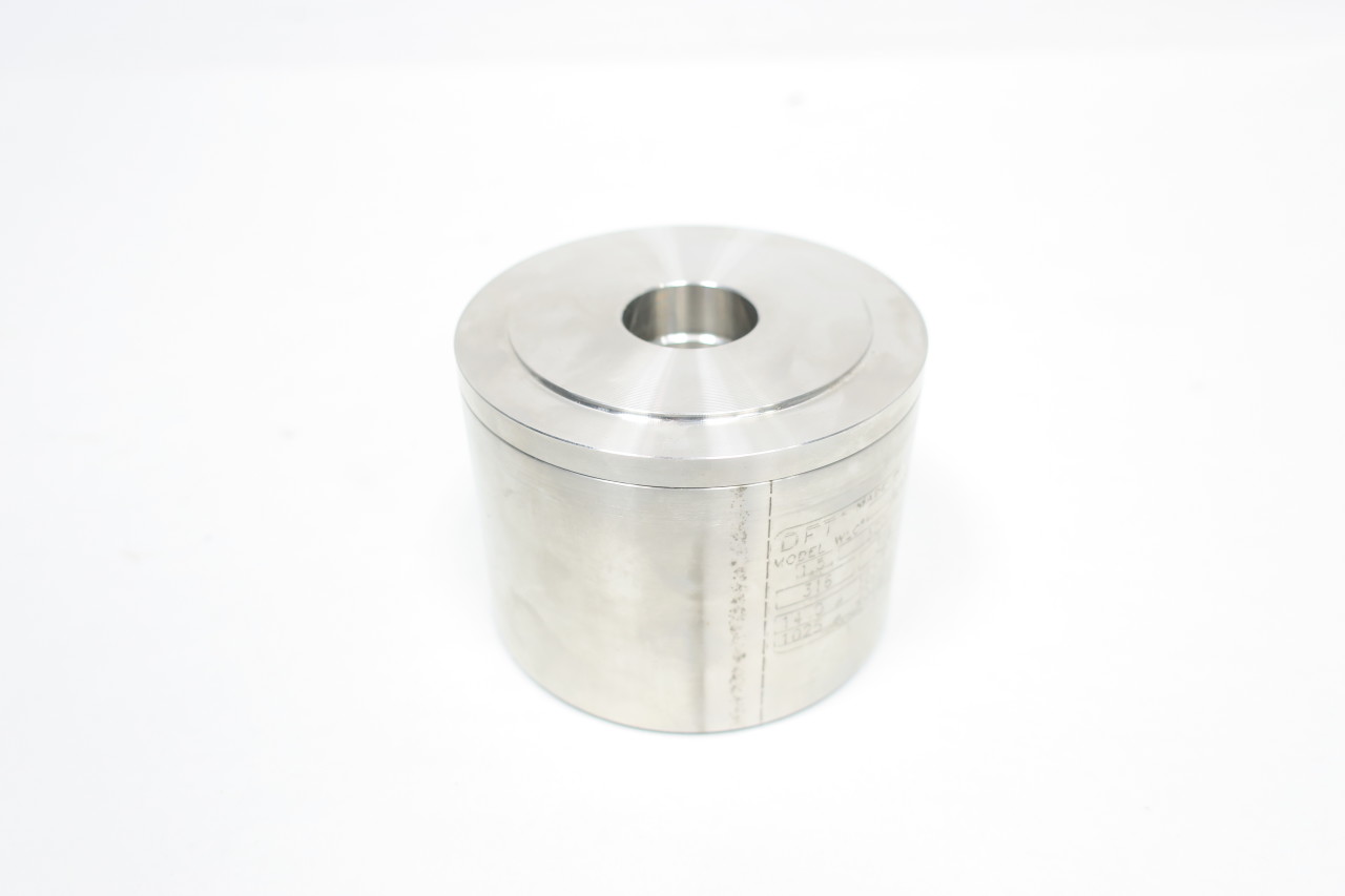 DFT VALVES WLC 600 STAINLESS WAFER 1-1/2IN CHECK VALVE - MRO INDUSTRIAL