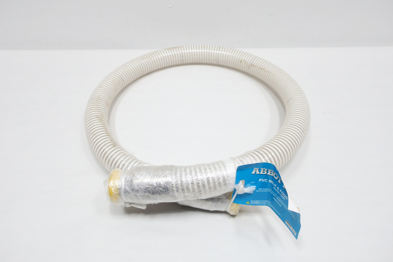 ABBOTT ZMC1560-1500-5-TC RUBBER WATER SUCTION 1-1/2IN 5FT FLEXIBLE TUBE ...