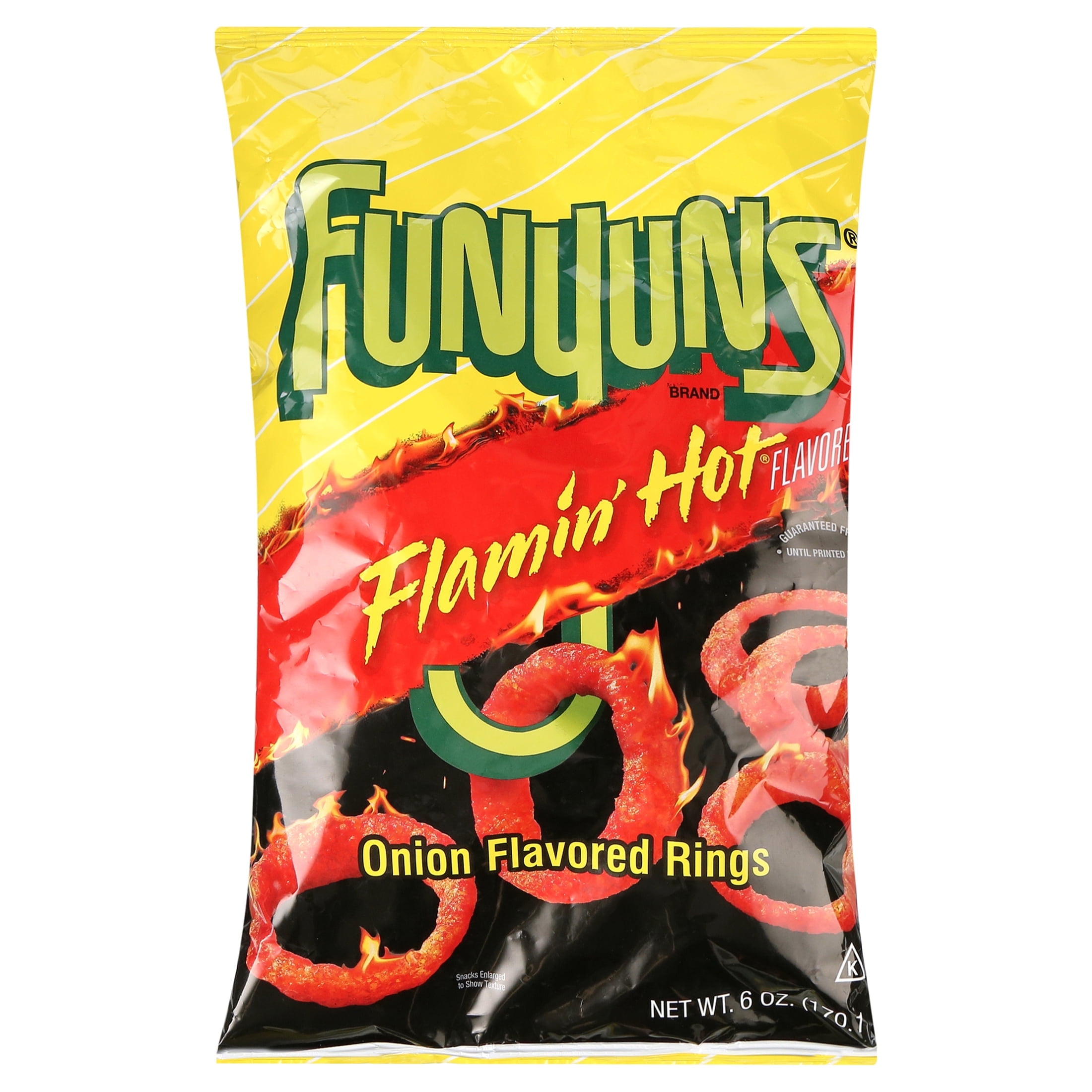 Aros de Cebolla Sabor Picante Flamin' Hot Funyuns - MrSnack
