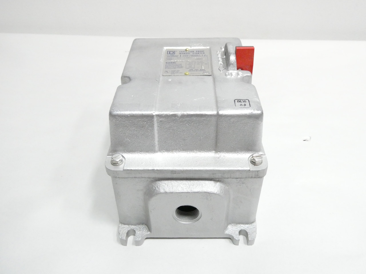 SQUARE D 2510 MBR-2 EXPLOSION PROOF 5HP MANUAL STARTER - MRO INDUSTRIAL