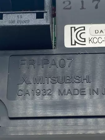 Mitsubishi Electric Inverter Operator Panel FR-PA07 - MRO INDUSTRIAL