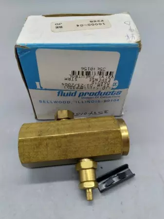 Deltrol Brass Needle Flow Control Valve F25B - MRO INDUSTRIAL