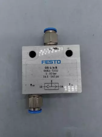Festo Pneumatic Valve OS-1/4 B - MRO INDUSTRIAL