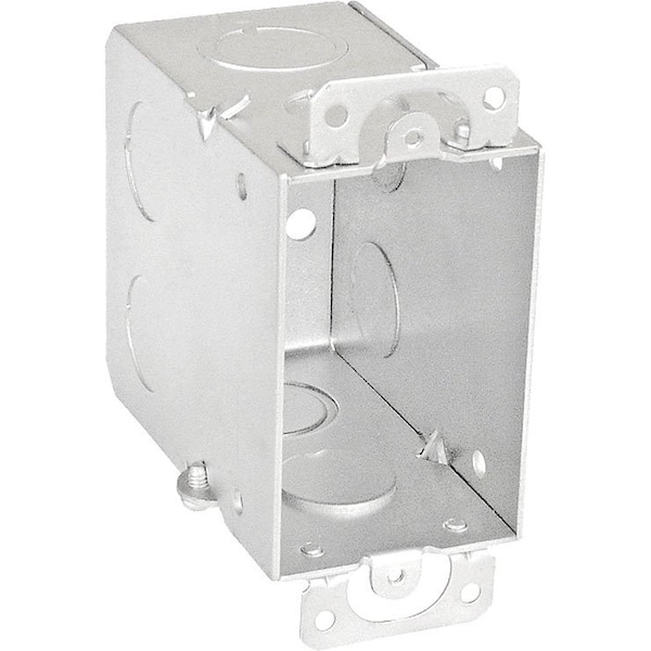 Southwire Electrical Box, 18 cu in, Switch Box Type, Steel, Rectangular ...