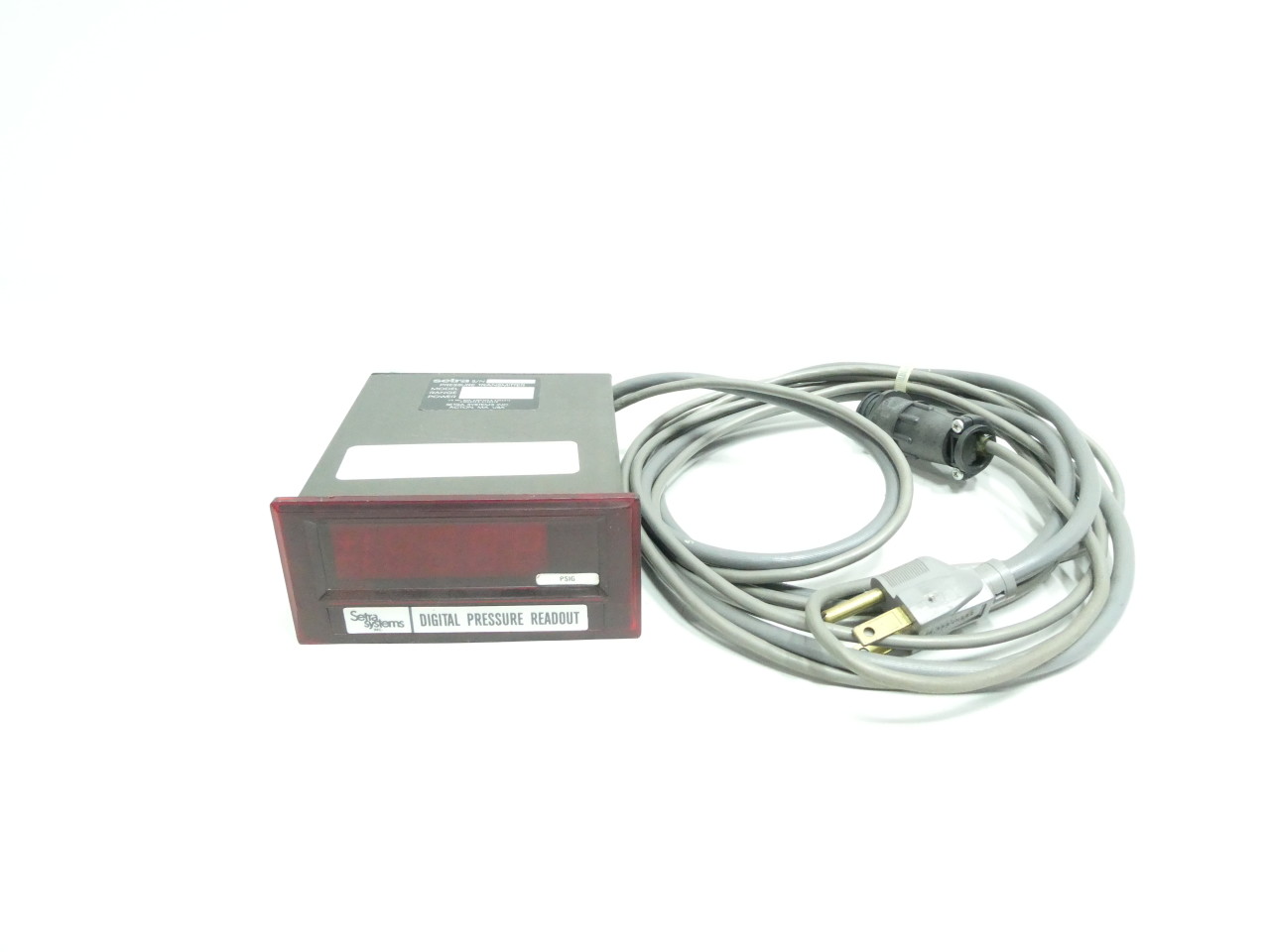 SETRA 300D DIGITAL PRESSURE READOUT LED AND LCD DISPLAY - MRO INDUSTRIAL