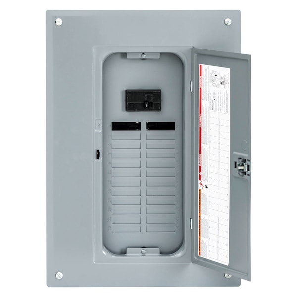 Square D Load Center, QO, 24 Spaces, 100A, 1 Phase - QO124M100PC ...