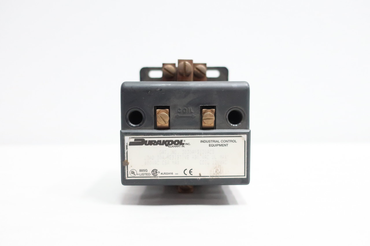 DURAKOOL 3030APS120ACS 30A 120V CONTROL RELAY - MRO INDUSTRIAL