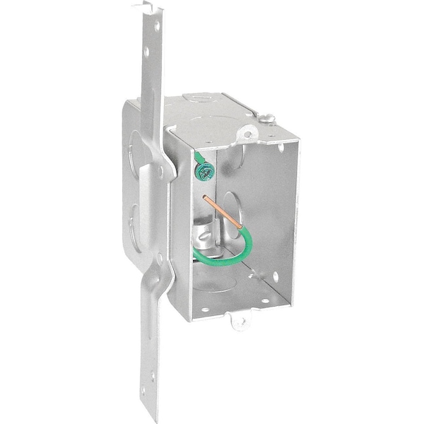 Southwire Electrical Box, 18 cu in, Switch Box Type, Steel, Rectangular ...