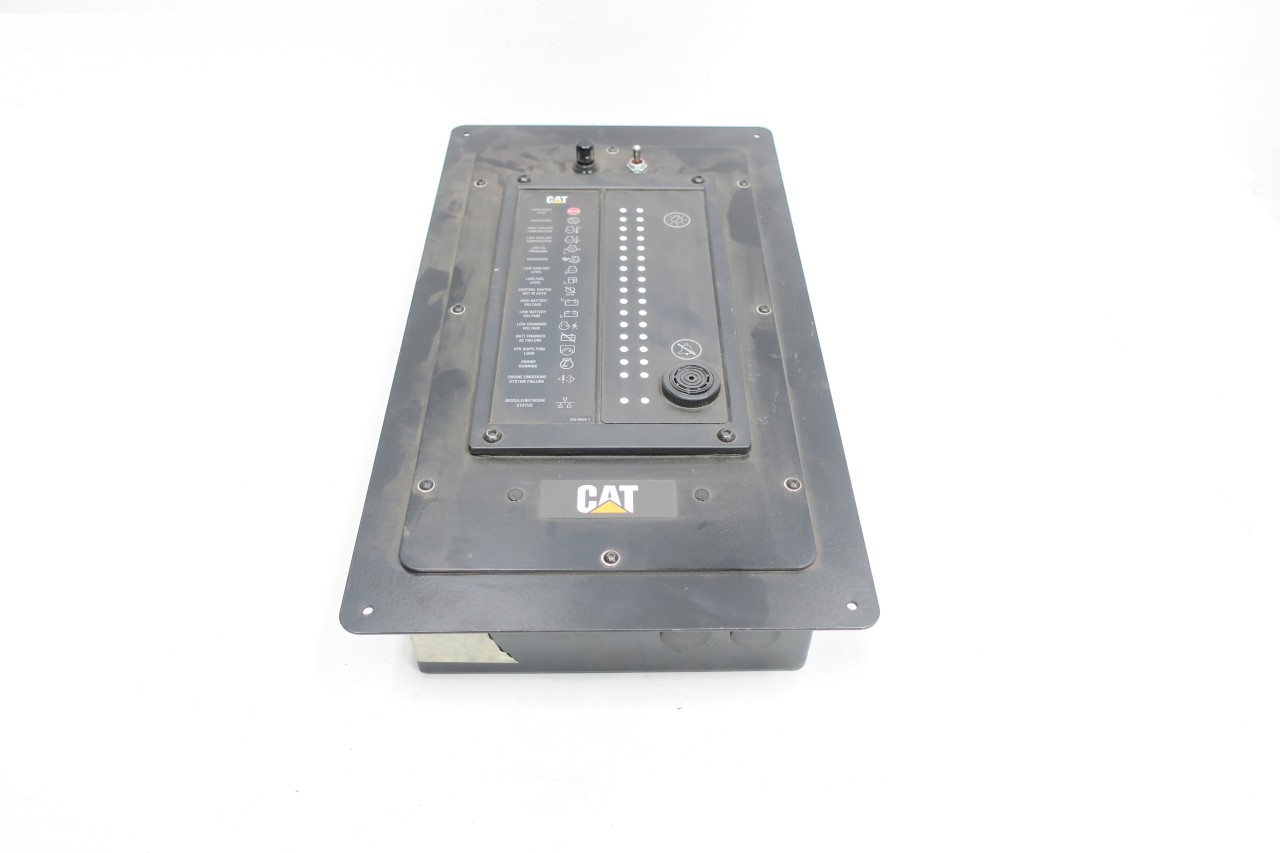 CATERPILLAR CAT 356-6635 1 GENERATOR ANNUNCIATOR CONTROL PANEL POWER ...