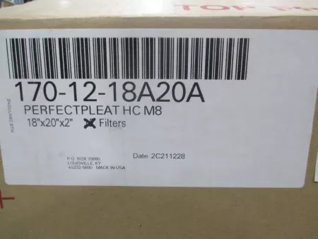 AAF PerfectPleat® HC M8 Filters 170-12-18A20A - MRO INDUSTRIAL