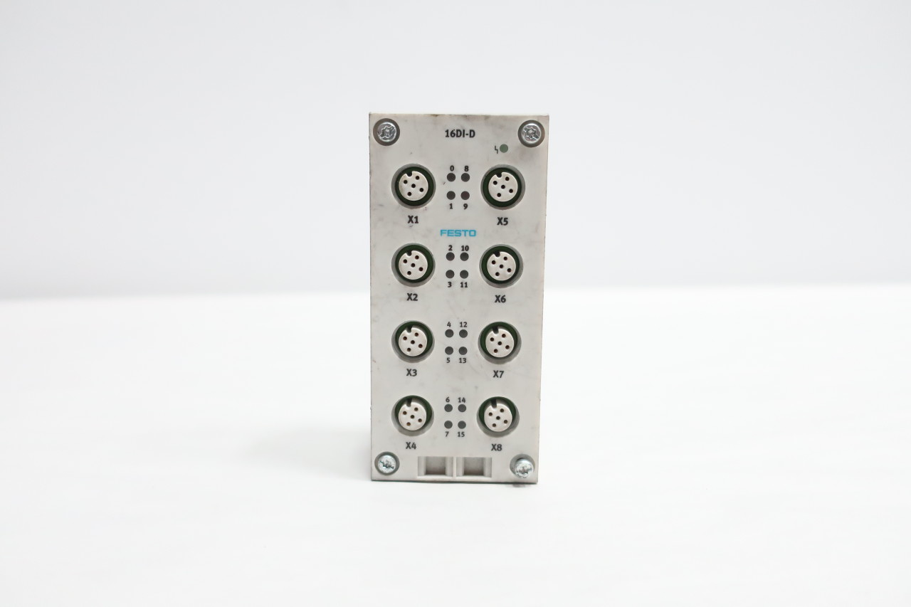 FESTO 3606900 MANIFOLD 8 PORT TERMINAL AND CONTACT BLOCK - MRO INDUSTRIAL