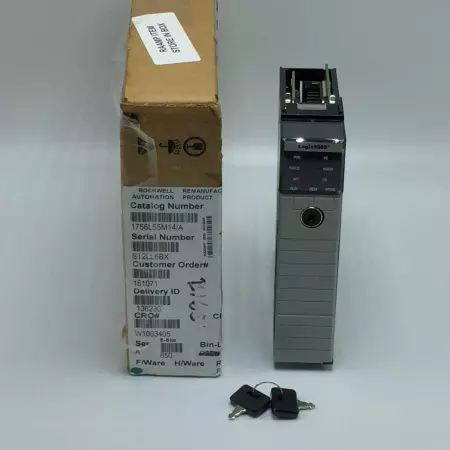 Allen-Bradley ControlLogix 5555 Processor Unit 1756-L55/A SER. A - MRO ...