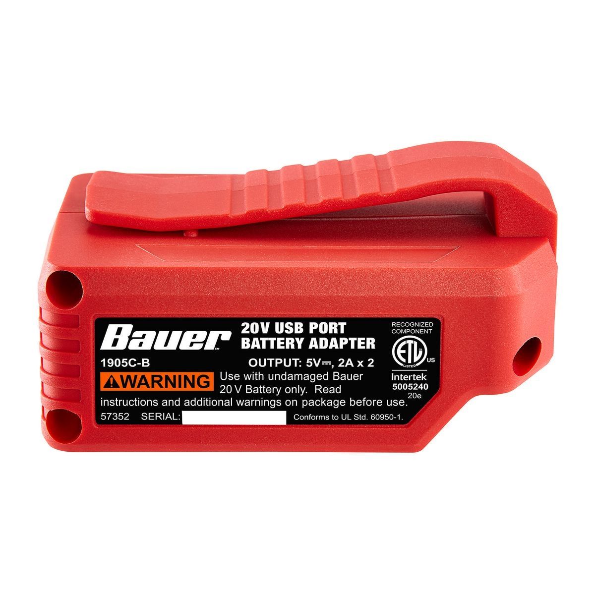 Adaptador de batería de fuente de alimentación USB Bauer - Solo ...