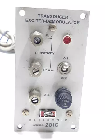 Daytronic Transducer Exciter Demodulator 201C - MRO INDUSTRIAL