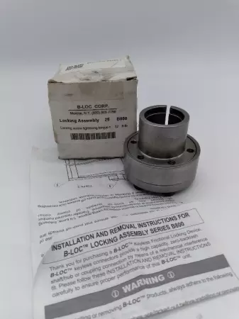 B-LOC Locking Assembly 25mm Bore 25 B8000 - MRO INDUSTRIAL