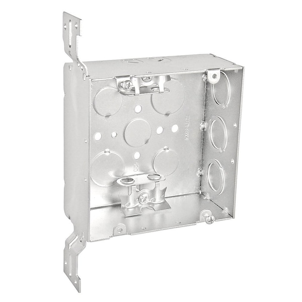 Southwire Electrical Box, 42 cu in, Junction Box Type, Steel, Square ...