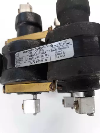 Mercury Contactor Relay Contactors 335 NO-120A - MRO INDUSTRIAL