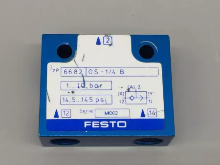 FESTO PNEUMATIC VALVE BLOCK 6682 - MRO INDUSTRIAL