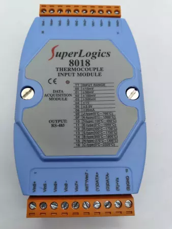 SuperLogics Thermocouple Input Module 8018 - MRO INDUSTRIAL