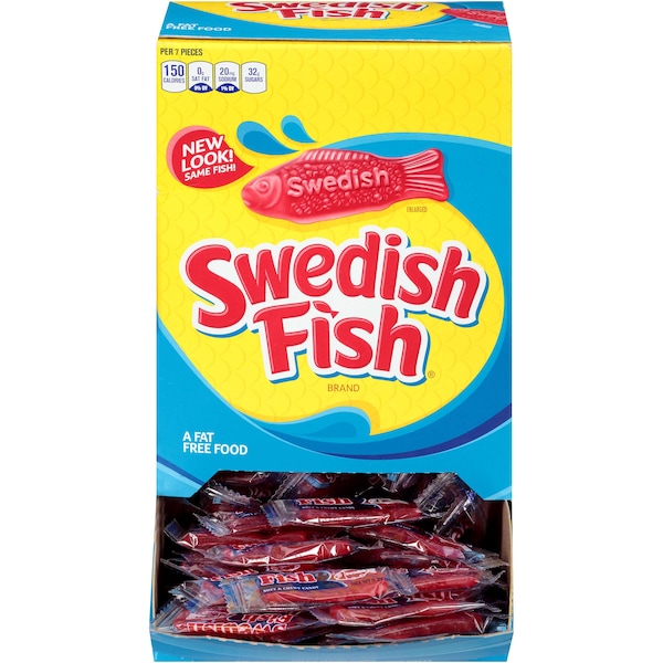 Pescado sueco Swedish Fish sin grasa dulce suave 50 oz., pqt de 8 ...