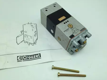 CROUZET PNEUMATIC AMPLIFIER with INTEGRAL REGULATOR 81510001 - MRO ...