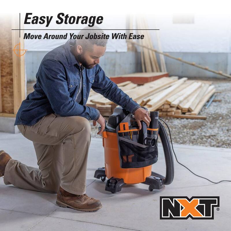 RIDGID RIDGID NXT Shop Vac Attachment Storage Bag Organizer Accessory ...