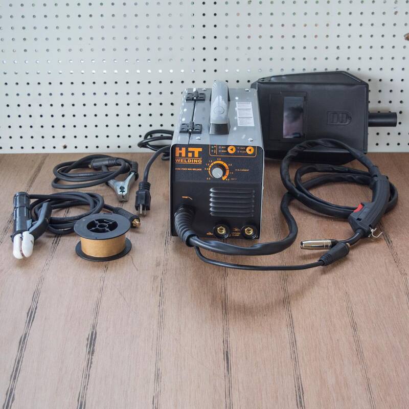 HIT Welding 80 Amp 120-Volt Electric Flux-Cored, MIG, Arc and TIG Multi ...