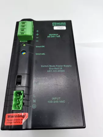 MURR POWER SUPPLY TESTED 85305 - MRO INDUSTRIAL
