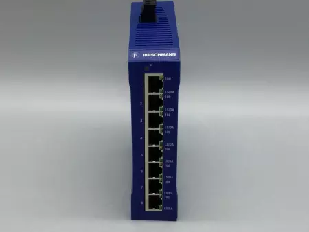 HIRSCHMANN SPIDER II RAIL SWITCH 8 PORT 100MBPS 943957001 - MRO INDUSTRIAL