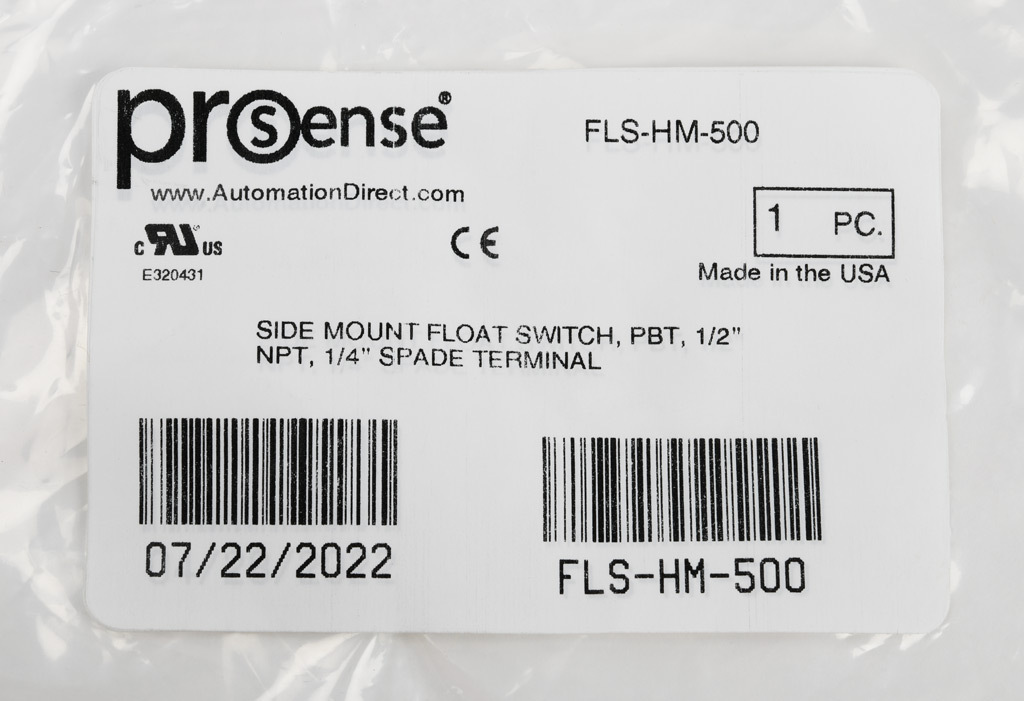 ProSense FLS-HM-500 - EZControles