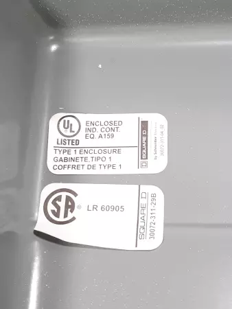 Square D Type 1 Enclosure A159 - MRO INDUSTRIAL