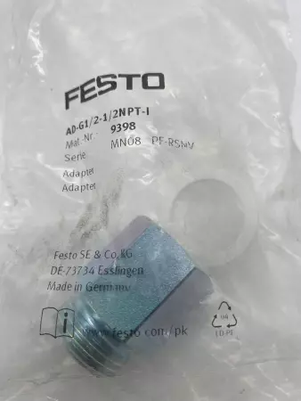 Festo Adapter AD-G1/2-1/2NPT-I - MRO INDUSTRIAL