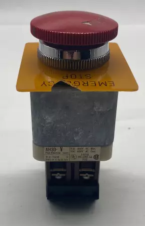 Fuji Electric Emergency Stop Pushbutton AH30 - MRO INDUSTRIAL