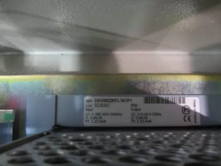 Dynac Vector VFD Control Panel DAC V2.2F43BLP0 - MRO INDUSTRIAL