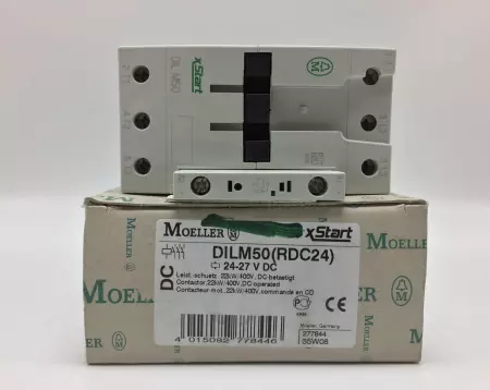 Moeller xStart Contactor DILM50(RDC24) - MRO INDUSTRIAL