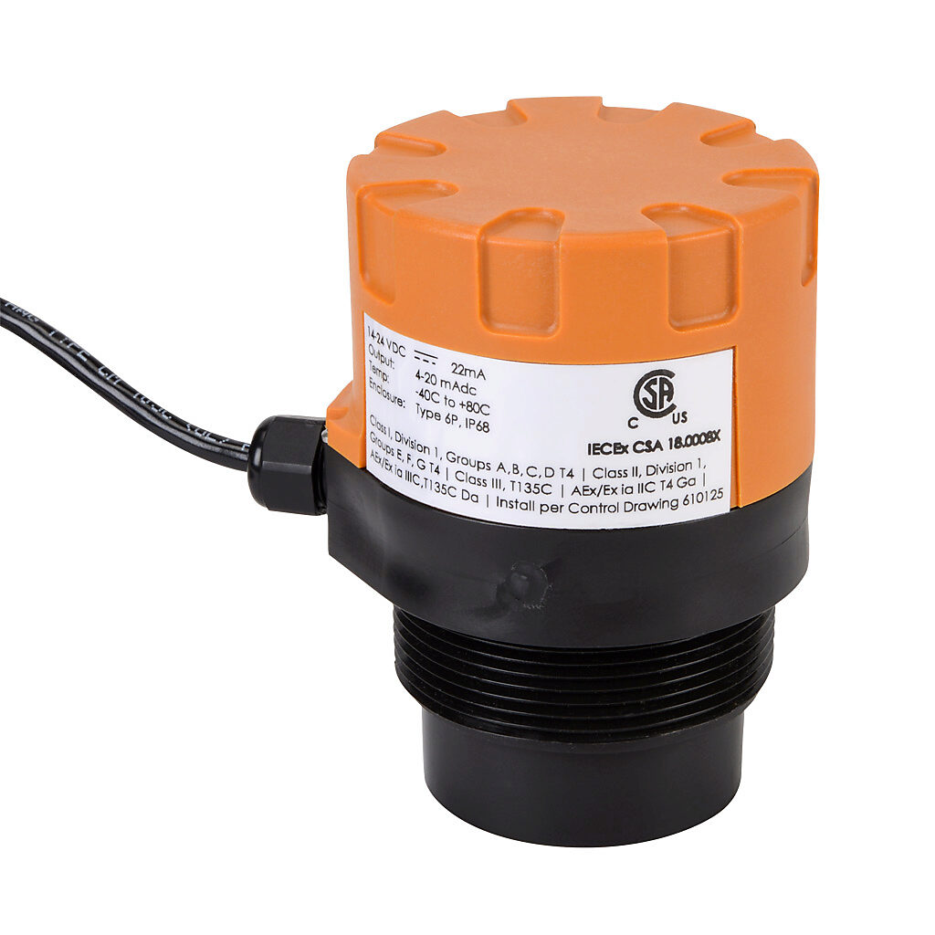 US01-0001-00 - Flowline EchoTouch intrinsically safe reflective ultrasonic liquid level sensor ...