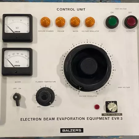 Balzers Electron Beam Evaporation Control Unit EVR3 - MRO INDUSTRIAL