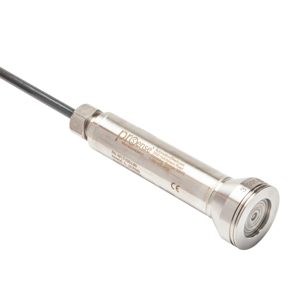 NFLT-020-L60 - ProSense hydrostatic submersible level transmitter, 0 to ...
