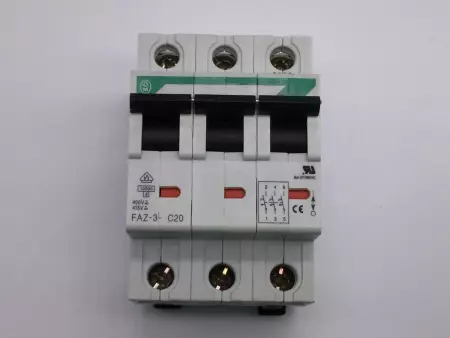 Moeller Circuit Breaker FAZ-3-C20 - MRO INDUSTRIAL