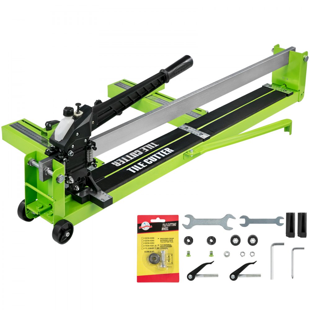VEVOR Tile Cutter 31.5 Inch Manual Tile Cutter 1.4 Inch Tile Cutting ...