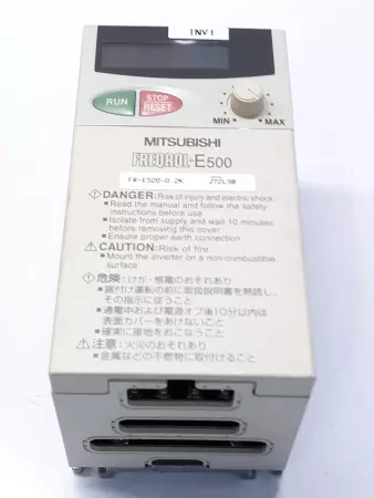 Mitsubishi Electric AC Drive Inverter FR-E520-0.2K - MRO INDUSTRIAL