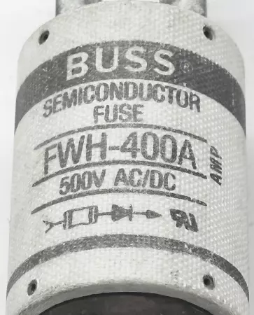 Bussmann Semiconductor Fuse FWH-400A - MRO INDUSTRIAL